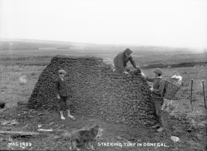 STACKING TURF IN DONEGAL | Explore Our Collections
